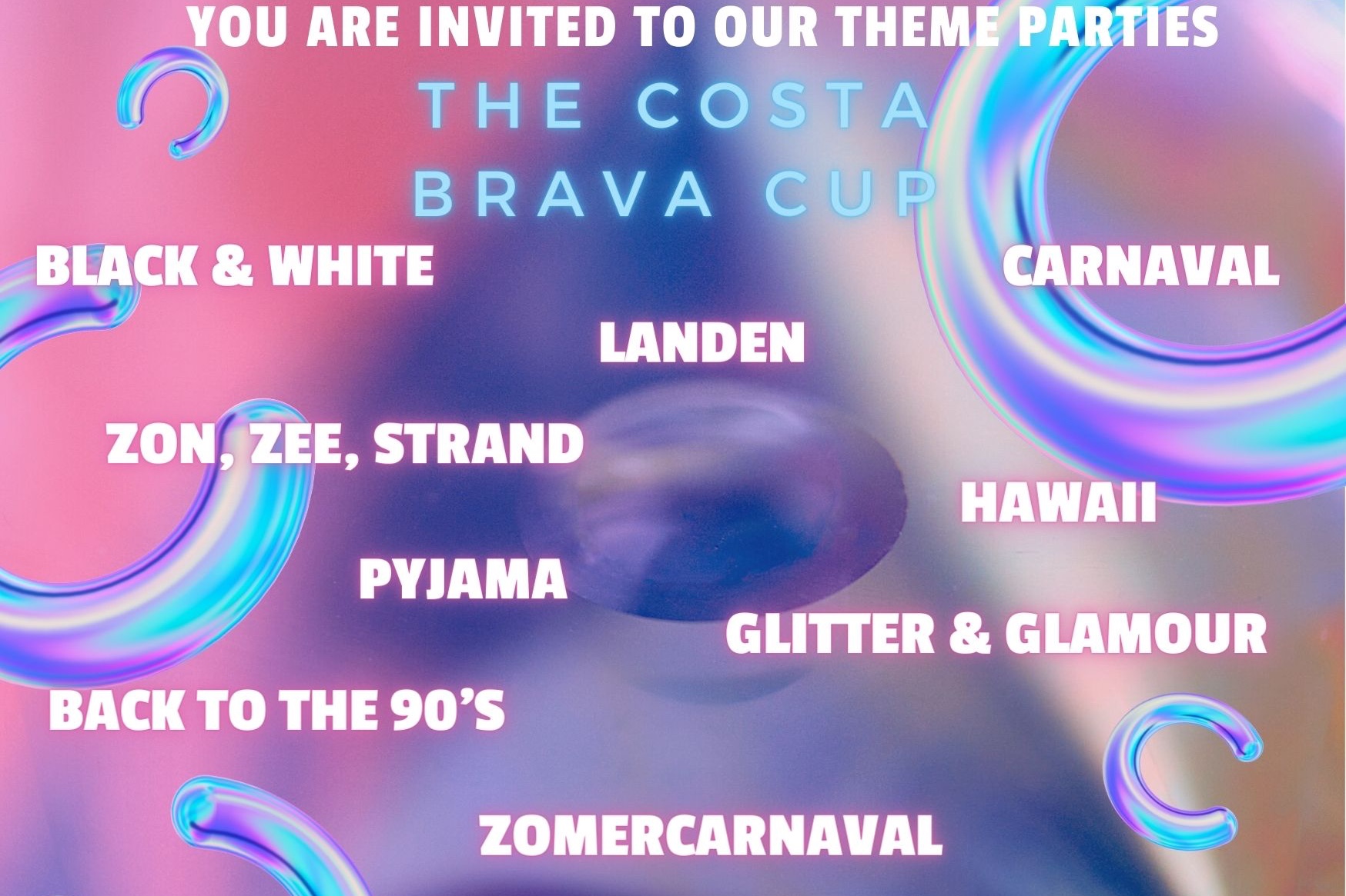 Costa Brava Cup themafeesten - Sporteventz